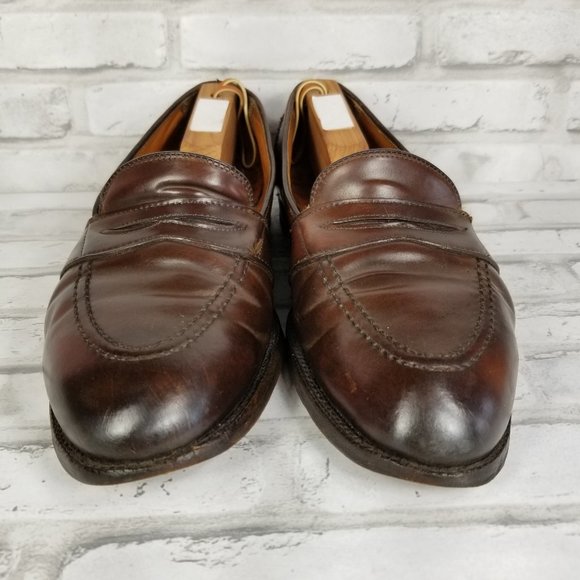 Alden | Shoes | Alden Shell Cordovan 6597 Men Penny Loafer | Poshmark